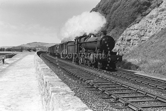 The Transport Treasury | Locos 6000 - 6999 | 6867 Up freight Teignmouth ...